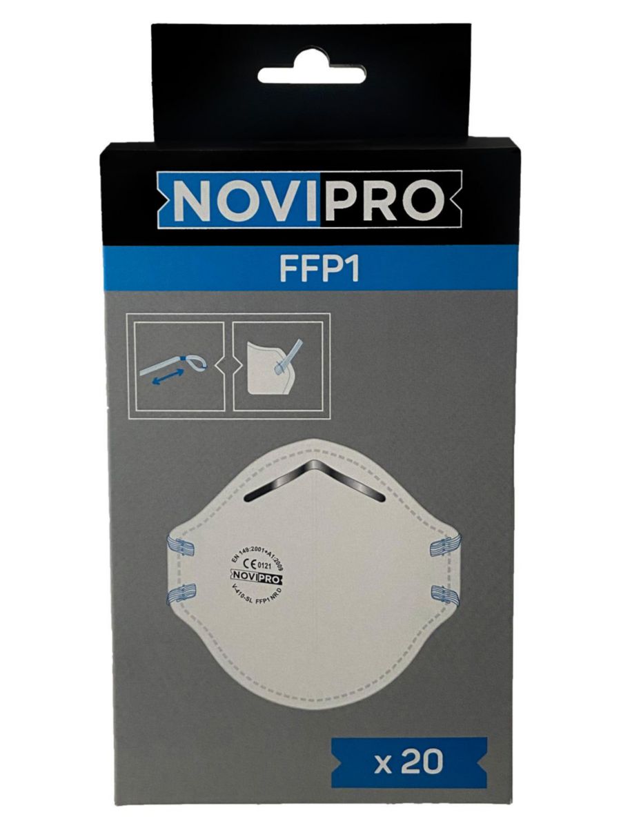 NOVIPRO - Masques Novipro FFP1 - boîte de 20 pièces | Cedeo