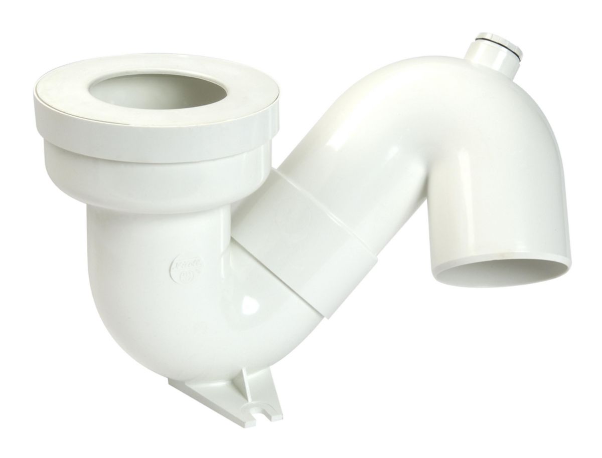 NICOLL - Siphon siège à la turque sortie verticale PVC diamètre 100mm ...