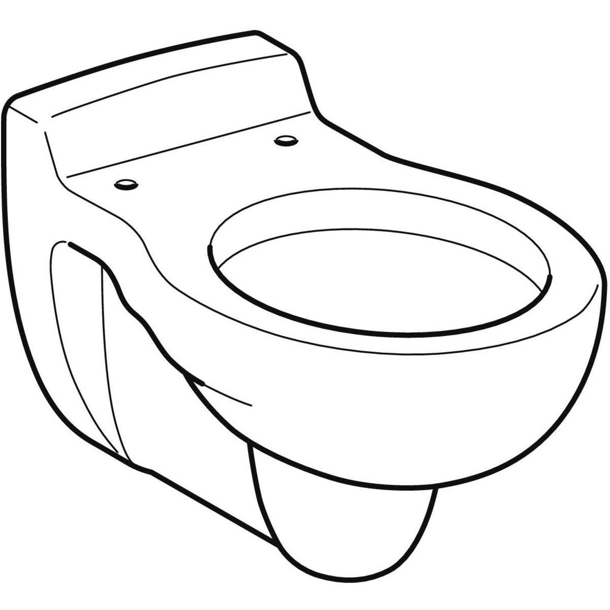GEBERIT - Wc suspendu à fond creux Bambini pour enfants - 53,5 cm ...