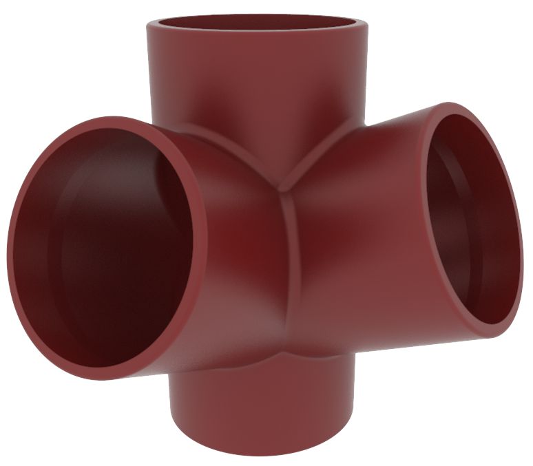 PAM - Embranchement Culotte double d'équerre SMU S à 68° en fonte ...