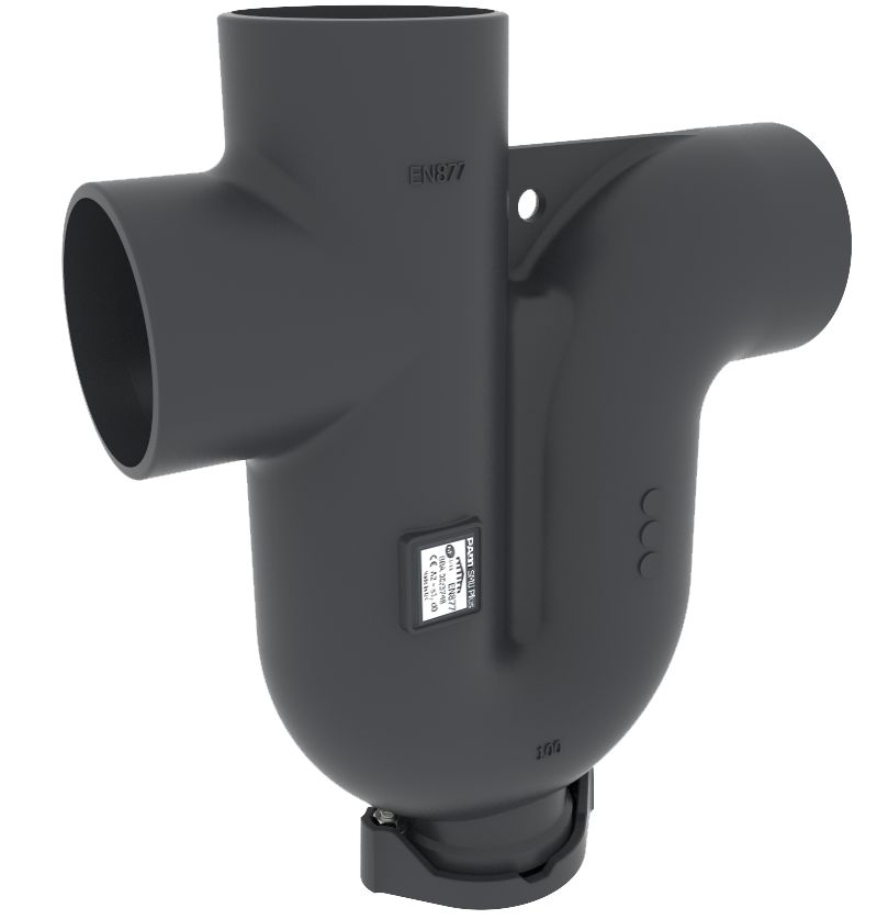 PAM - Siphon de parcours en fonte SMU Plus diamètre nominal 100mm Réf ...