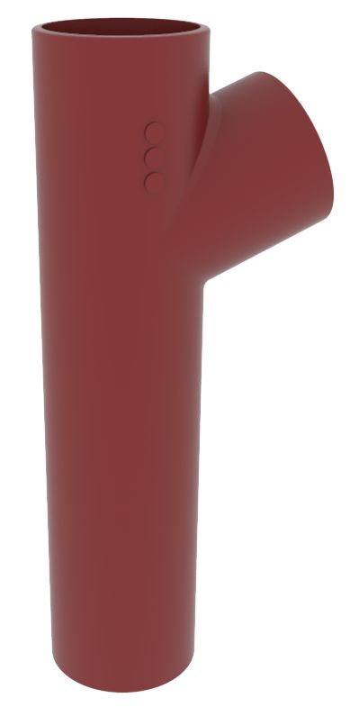 PAM - Embranchement Culotte simple à fût allongé SMU S 68° en fonte ...