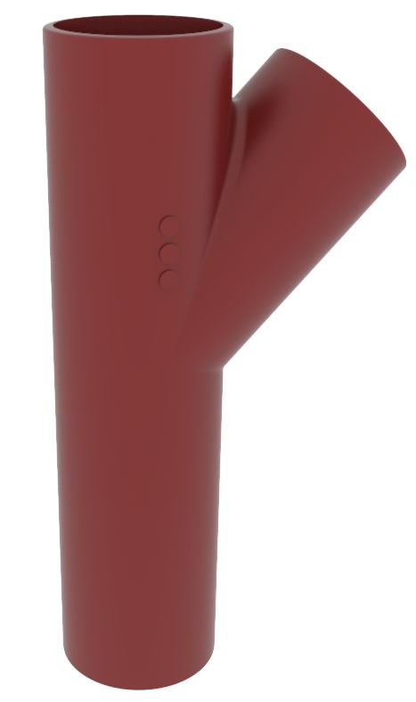 PAM - Embranchement Culotte simple à fût allongé SMU S à 45° en fonte ...