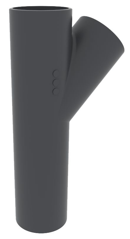 PAM - Embranchement Culotte à fût allongé SMU Plus à 45° en fonte ...