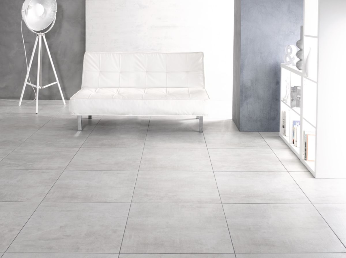 ARTE DECO - Grès émaillé Arte Deco Infinity gris clair mat 33x33cm | Cedeo