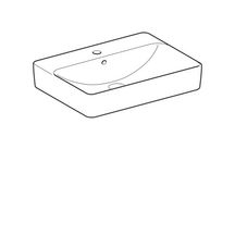 GEBERIT - Vasque VARIFORM rectangle à poser 60x45cm blanc Réf. 500.780 ...