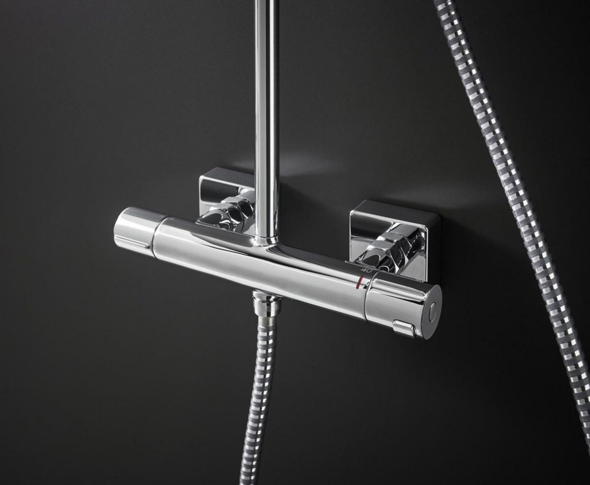 HANSGROHE - Colonne de douche 230 Vernis Shape 1jet avec mitigeur ...
