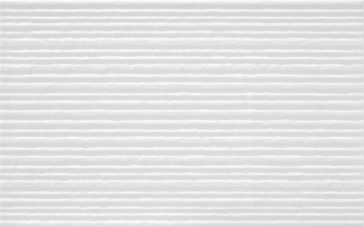 ARTE DECO - Faïence Arte Deco Limbo blanc line décor 25 x 40 cm | Cedeo