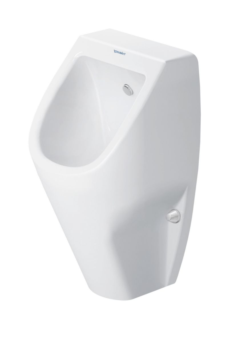 DURAVIT - Urinoir D-CODE, avec effet eau AR.H, Blanc Réf. 0829300000 ...