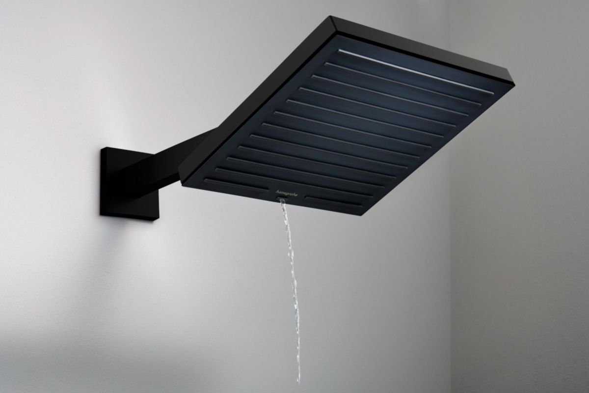 HANSGROHE - Douche de tête 260 Pulsify E 1jet EcoSmart Noir mat Réf ...