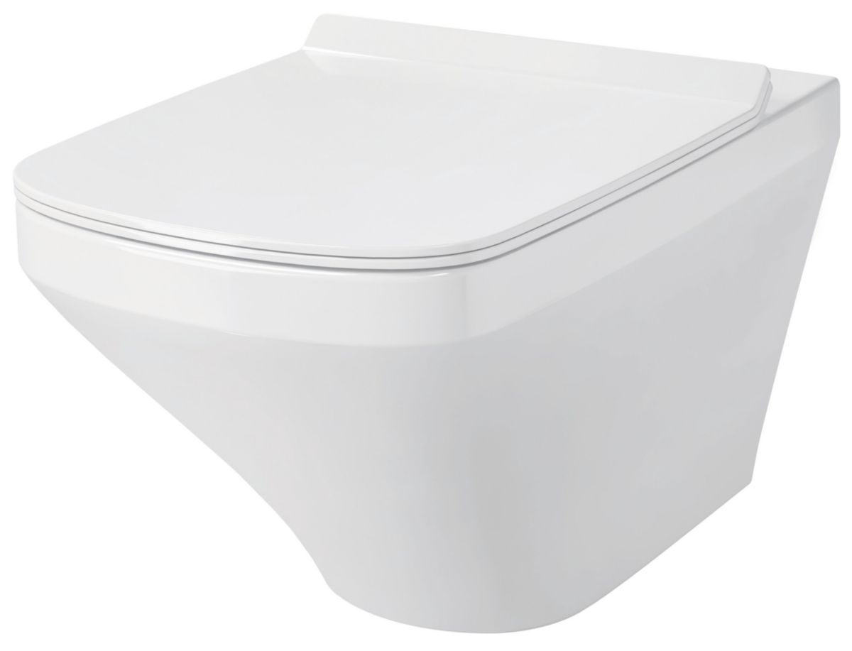 DURAVIT - Cuvette suspendu 540mm Durastyle blanc fond creux Rimless ...