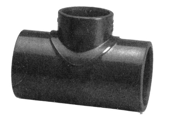 GEORG FISCHER - Té a 90 reduit pvc-u d50-25-50 réf. 721200010 | Cedeo