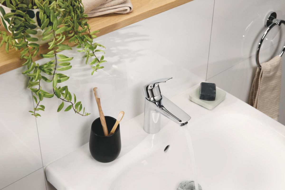 GROHE - Mitigeur lavabo Taille S Eurosmart Chromé GROHE Réf. 32926003 ...