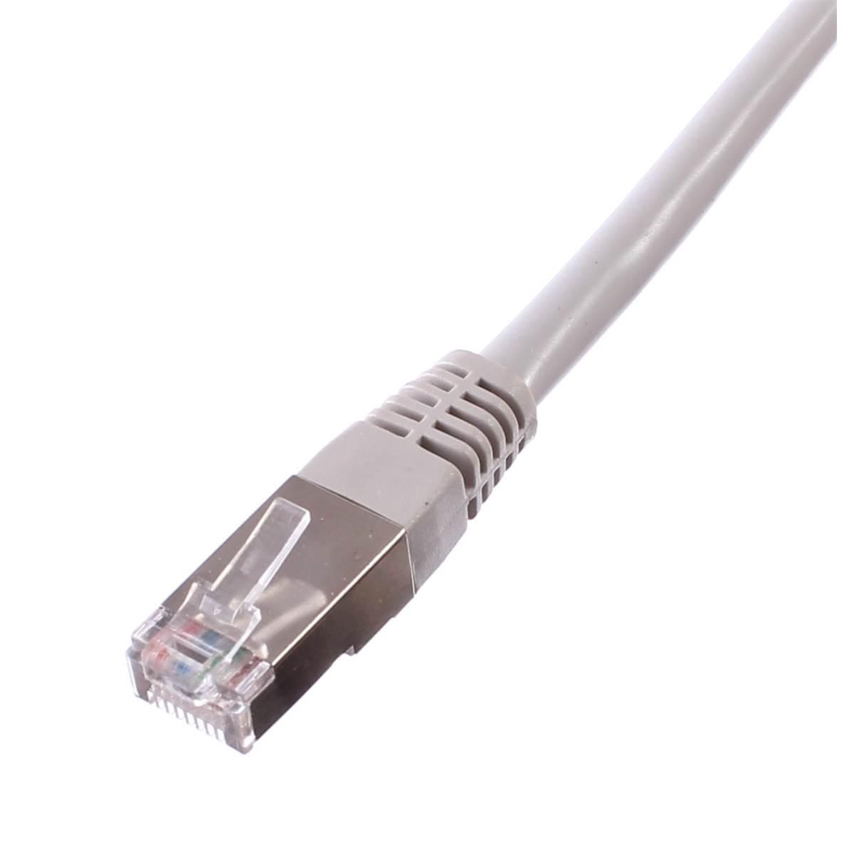 UNIFORMATIC - Cordon RJ45 blindé - catégorie 6A - 100 Ohms - FTP - gris ...