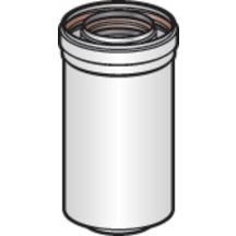 POUJOULAT - Elément droit DUALIS GASALU G.A Aluminium diamètre : 80 / ...