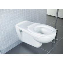 VILLEROY ET BOCH - Pack WC sur pied O.NOVO PLUS avec cuvette à sortie verticale et abattant ...