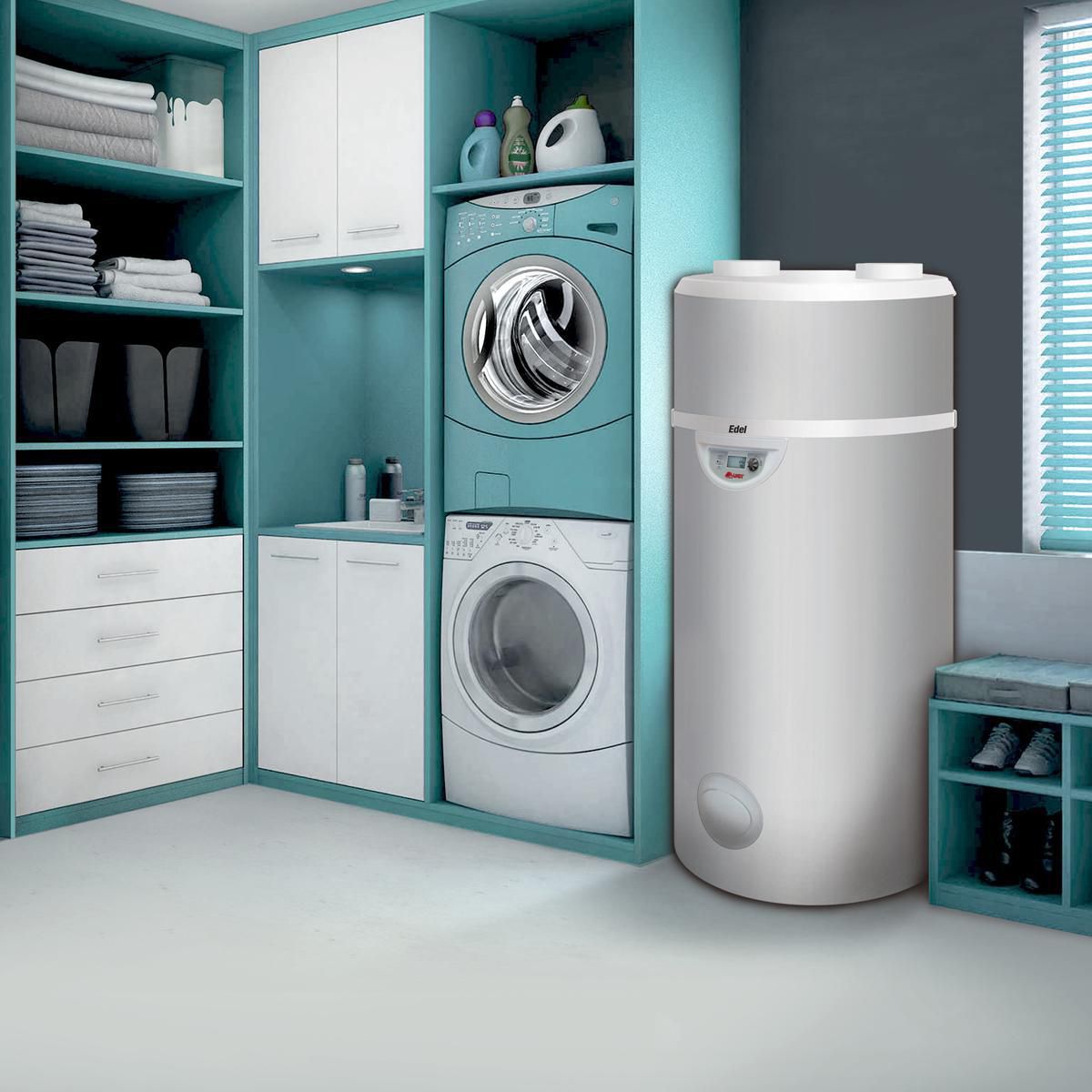 INTUIS THERMODYNAMIQUE - Chauffe-eau thermodynamique monobloc Edel 200 ...