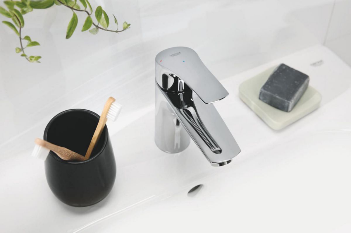 GROHE - Mitigeur lavabo Taille S Eurosmart Chromé GROHE Réf. 32926003 ...
