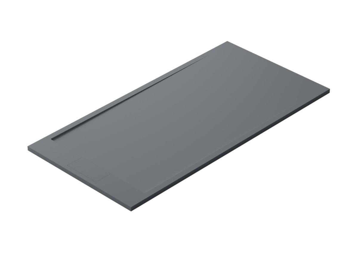 HIDROBOX - Receveur Pure Kromat Microtex 90x110 Iron Réf. SPUS0024-IRO ...