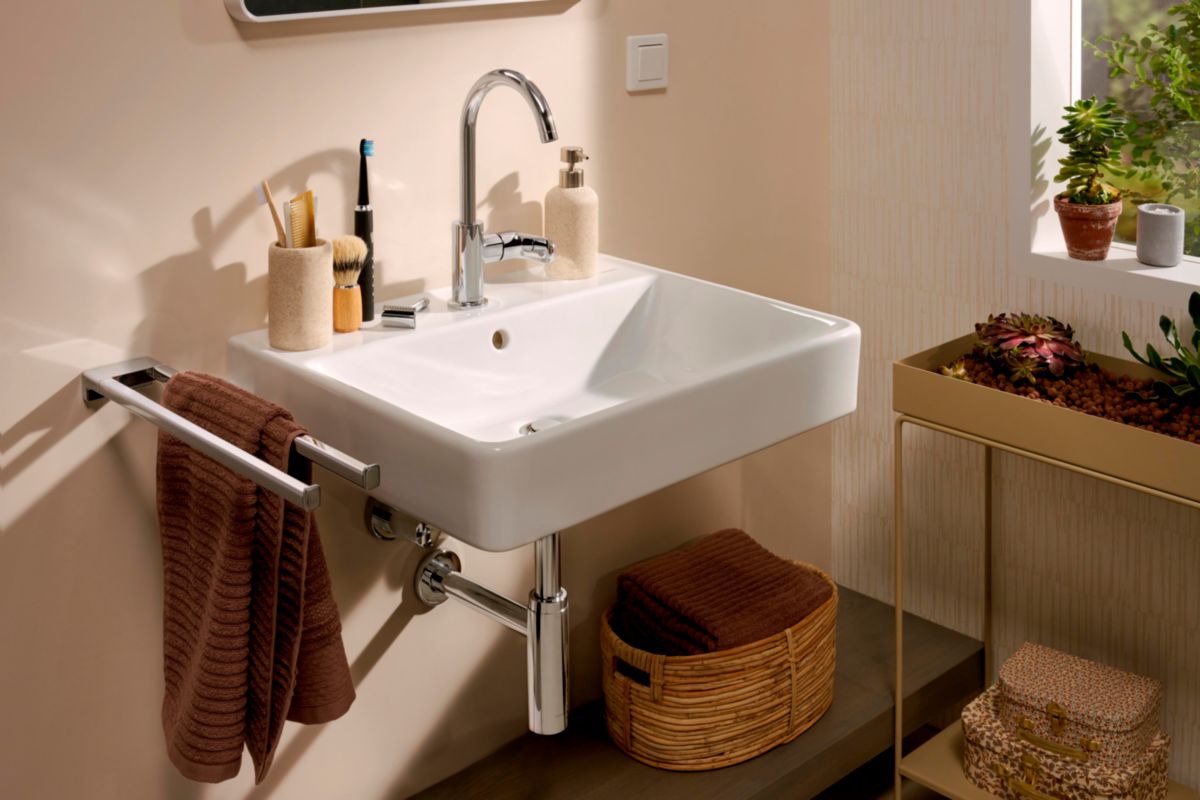 HANSGROHE - Siphon Design Flowstar S 33x42 pour lavabo, chromé Réf ...