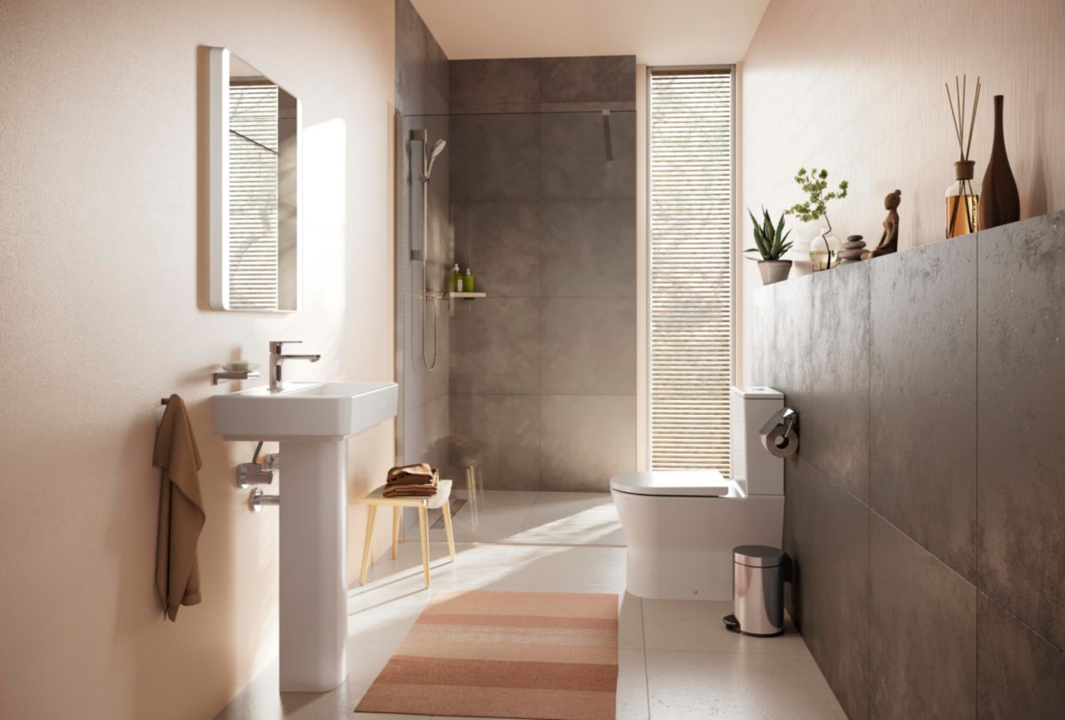 HANSGROHE - Crochet simple Chromé Réf. 41742000 | Cedeo