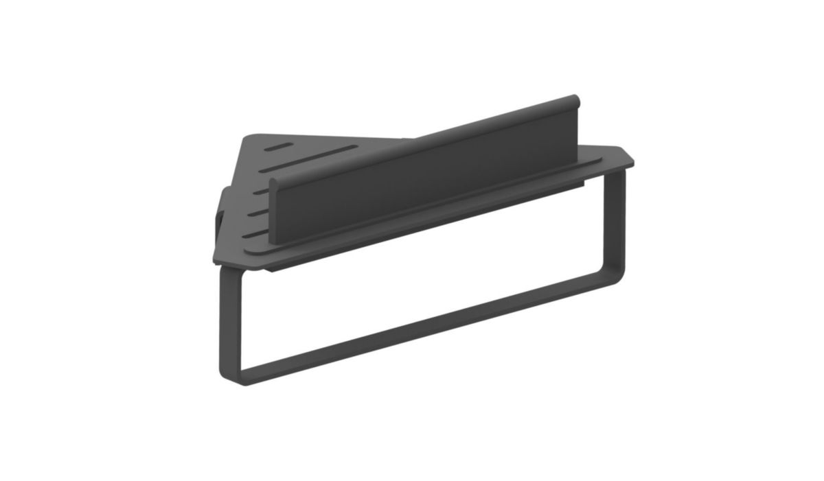 ALTERNA - Tablette de douche d'angle Alterna avec raclette intégrée ...