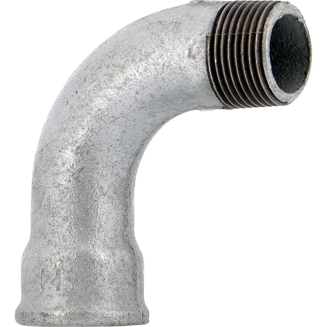 SFERACO - Courbe 90° fonte malléable galvanisée 1 mâle-femelle 26x34 ...