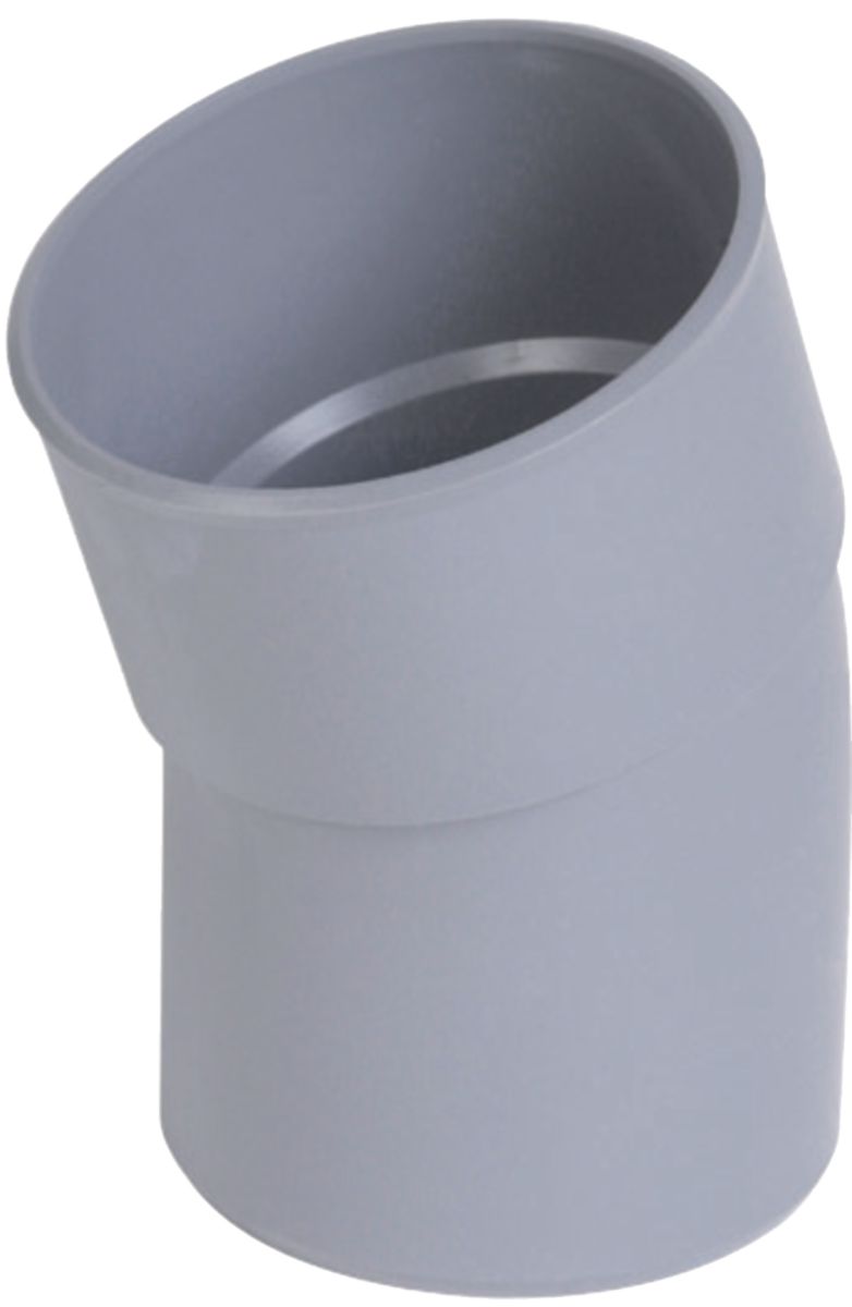 NICOLL - Coude simple mâle-femelle 20° - UCT2 - PVC gris - Ø 100 mm | Cedeo