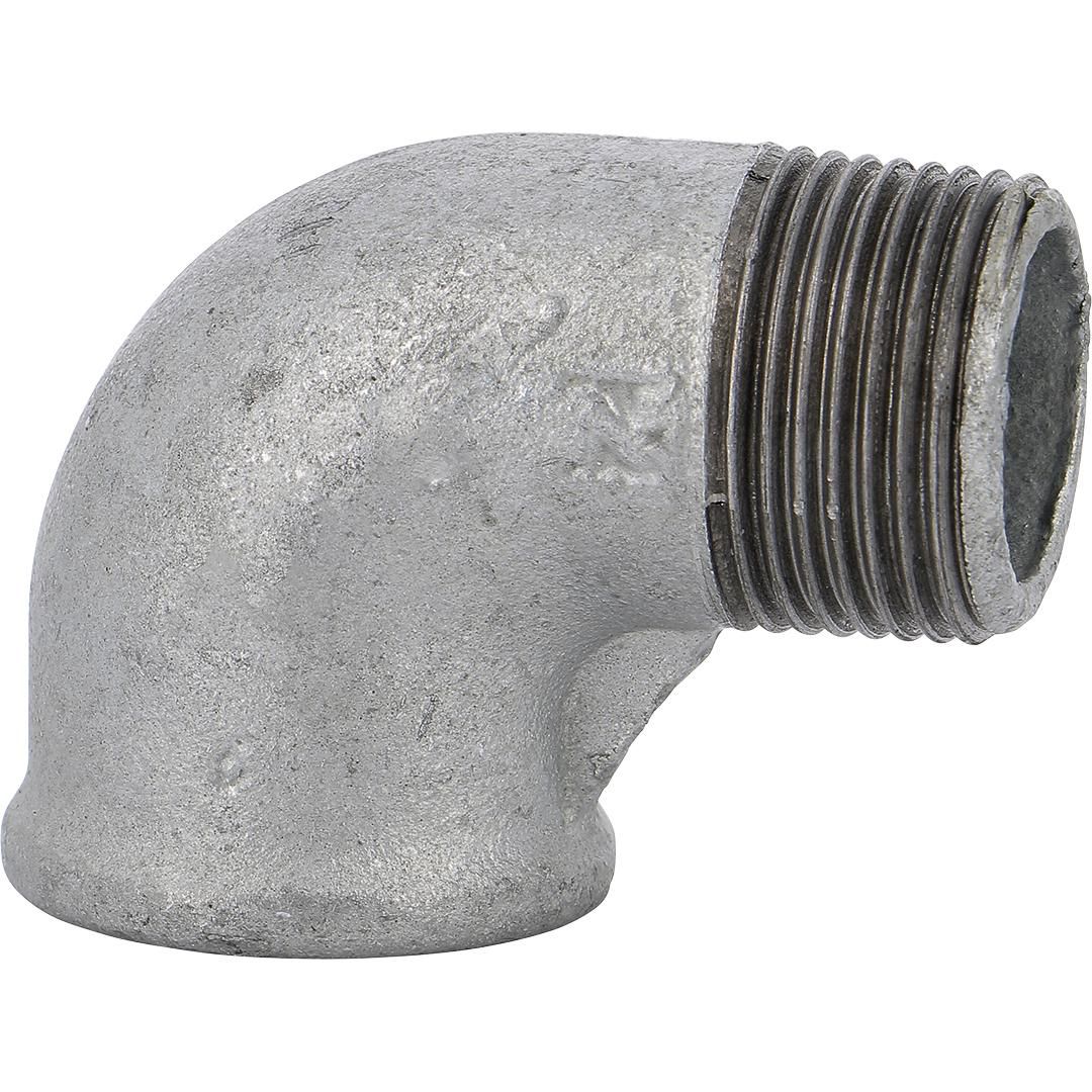 SFERACO - Coude 90° fonte malléable galvanisée 92 mâle-femelle 20x27 ...