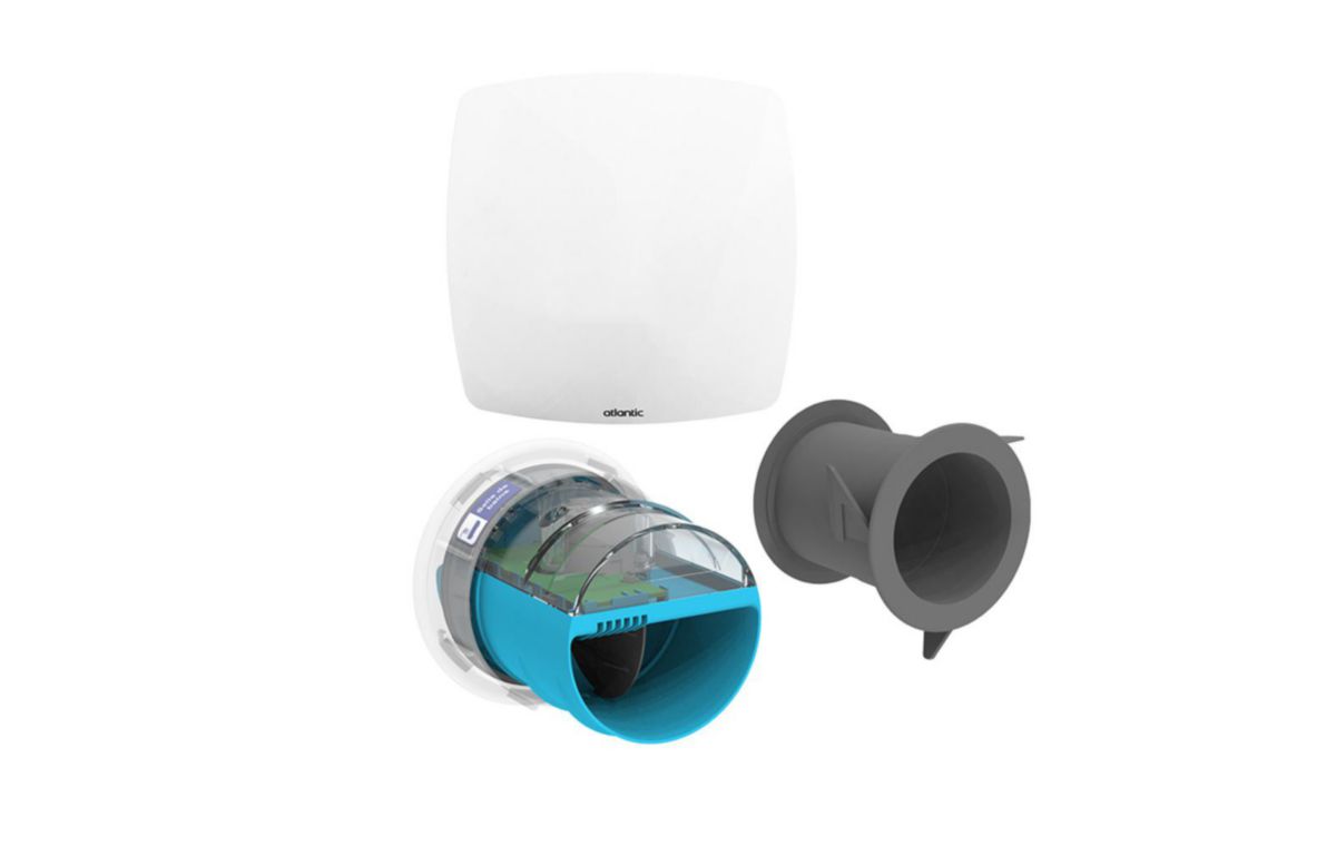 ATLANTIC CLIMATISATION VENTILATION - Kit e-Twist&Go salle de bain pour ...