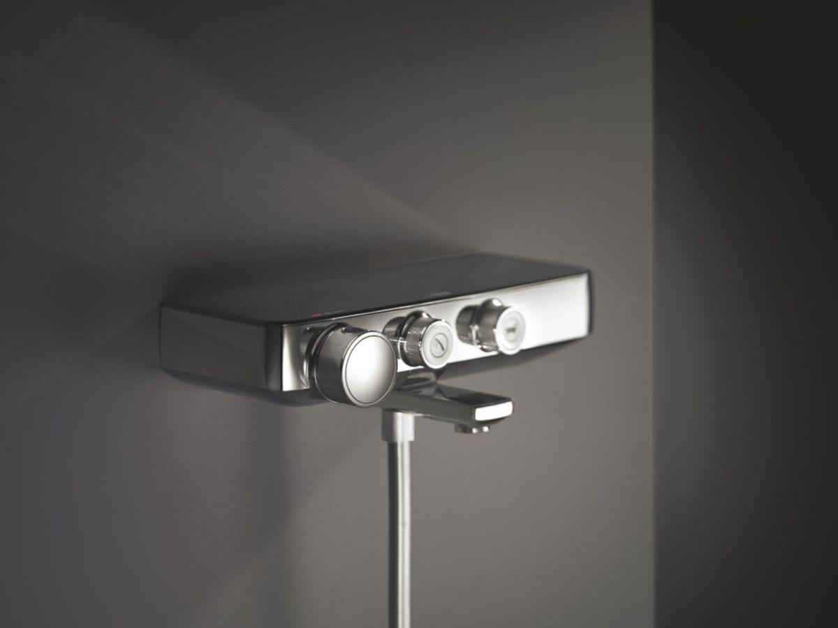GROHE - GRT Smartcontrol thm b/d mural 2sc Réf. 34718000 | Cedeo