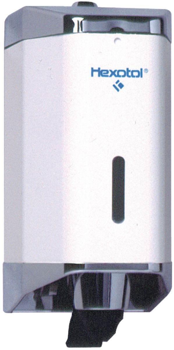 HEXOTOL - Distributeur savon acier blanc CN805 1,25 L réf. 310401 | Cedeo