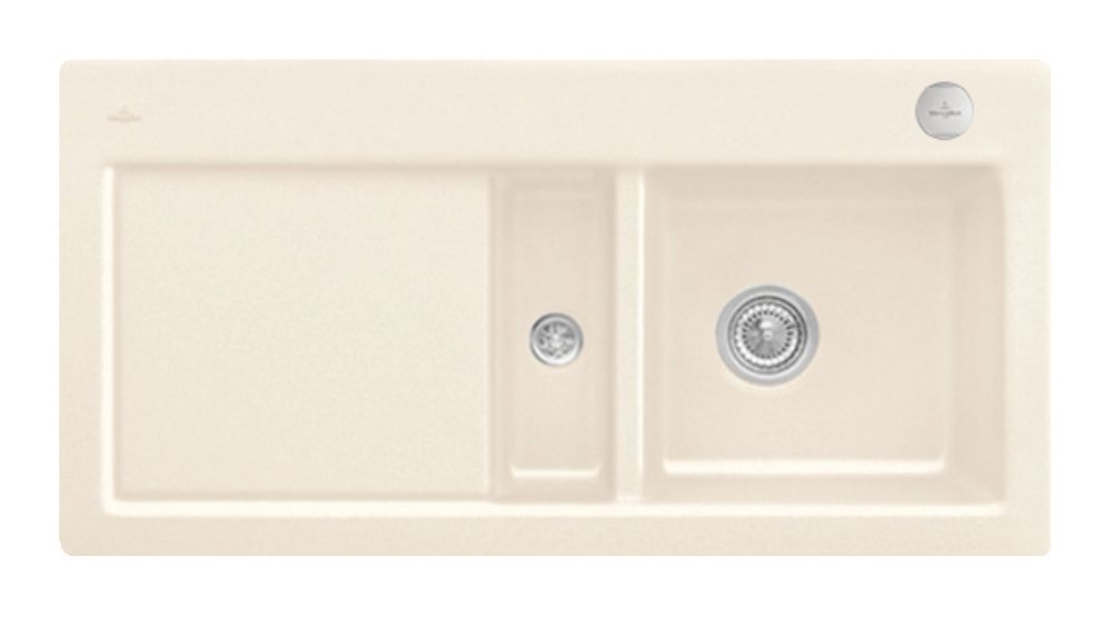 VILLEROY ET BOCH - Evier égouttoir SUBWAY 60 à gauche vidage ...