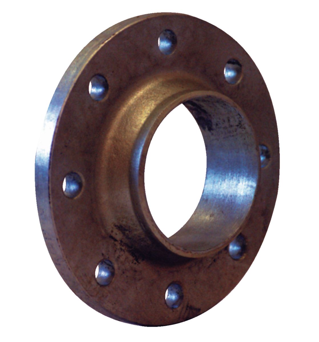 SFERACO - Bride à collerette PN16 type 11B à souder bout à bout noire D125x133 réf COL16125133 ...