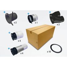 Conduits semi-rigides et accessoires - Conduits et gaines VMC | Cedeo