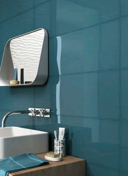 RAGNO - Faïence Ragno Frame indigo 25x76cm R4YG | Cedeo