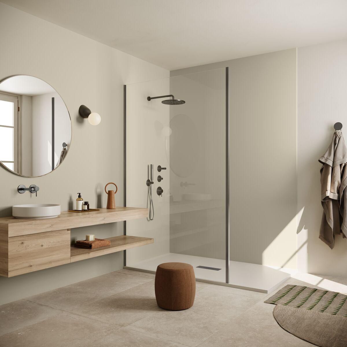 POLYREY - Système de panneaux muraux étanches Polyrey Nuance support ...