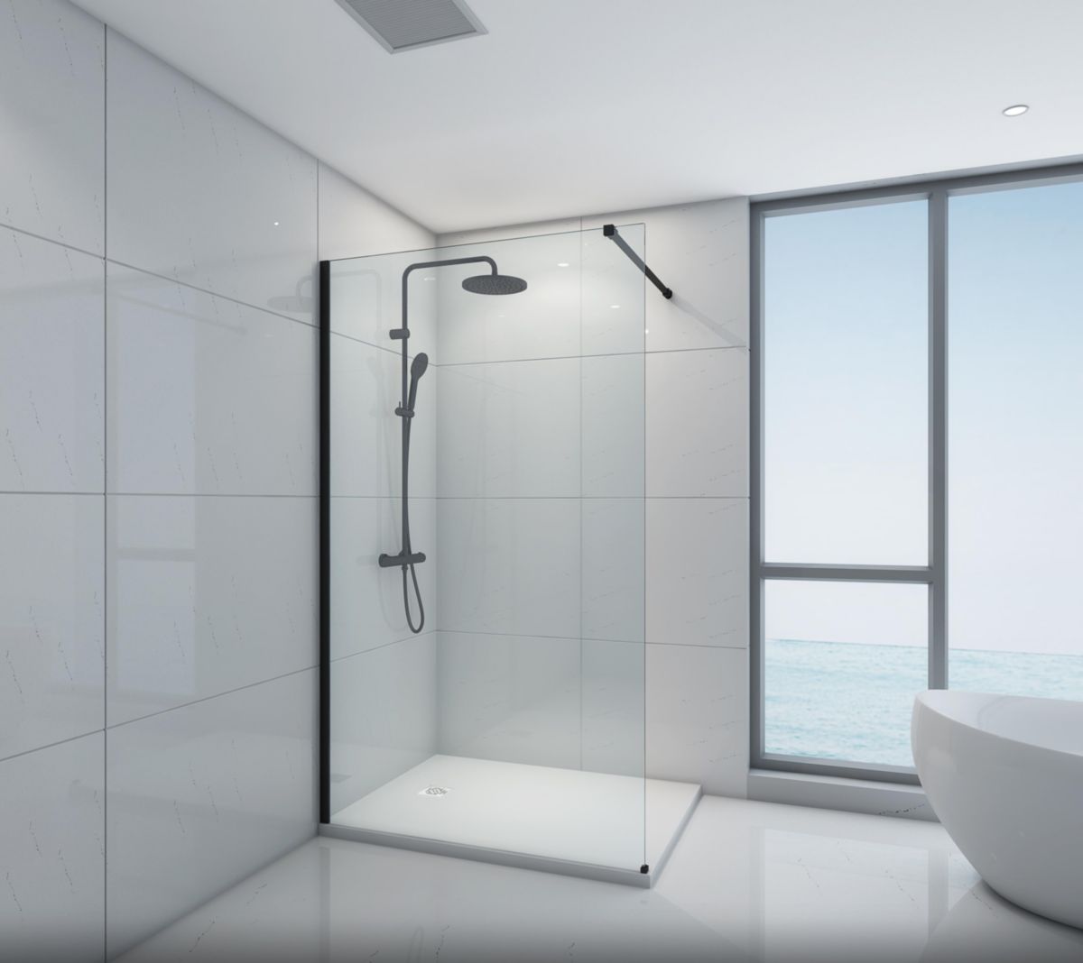 ALTERNA - Paroi Alterna Concerto Walk black 120 cm | Cedeo