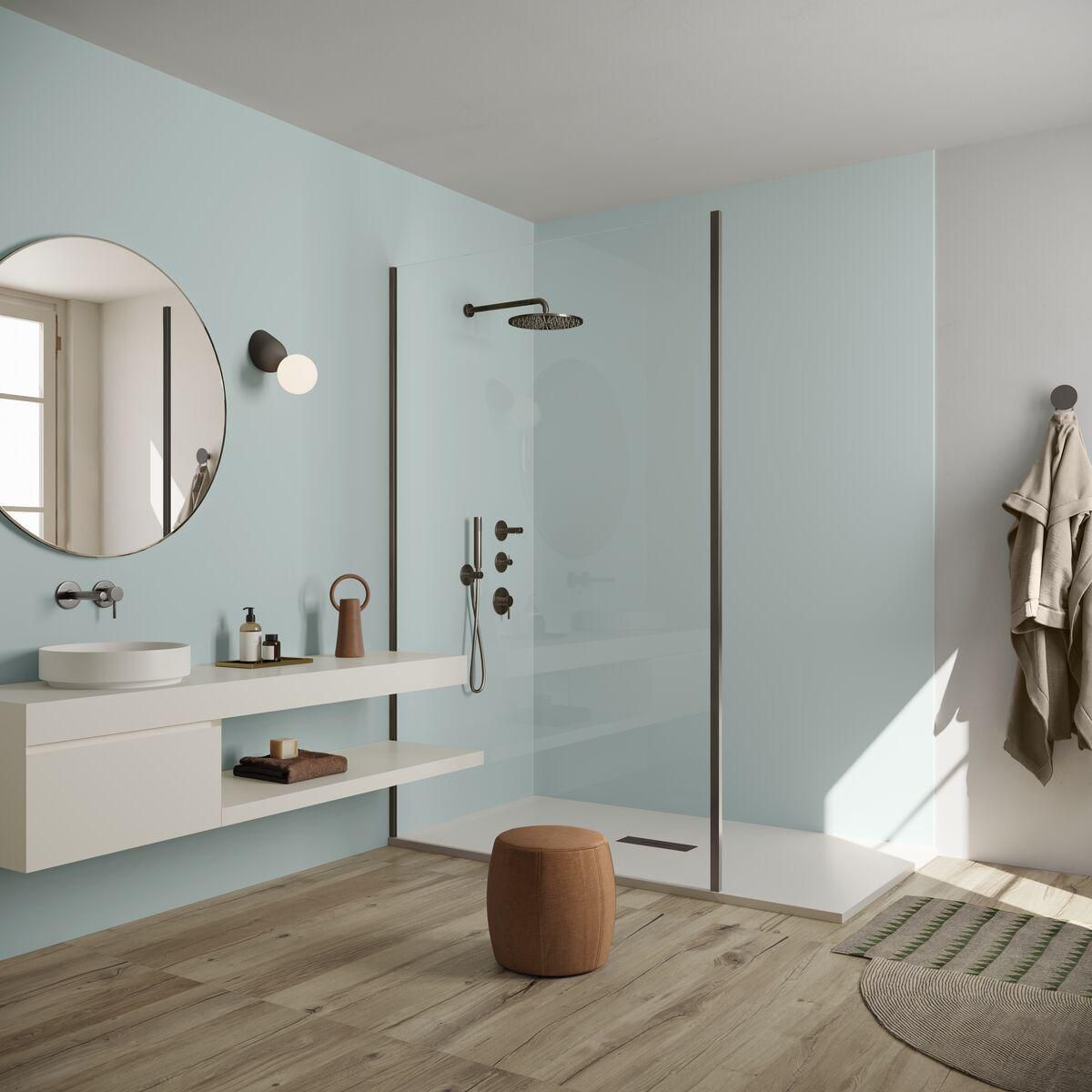 POLYREY - Système de panneaux muraux étanches Polyrey Nuance support ...