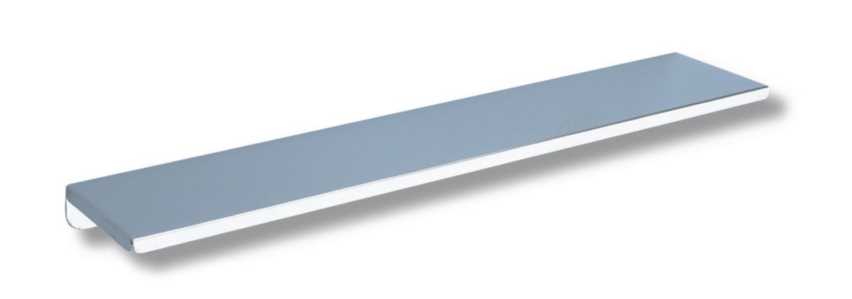 DELABIE - Tablette murale tout inox poli brillant 600 x 120 mm fixation ...