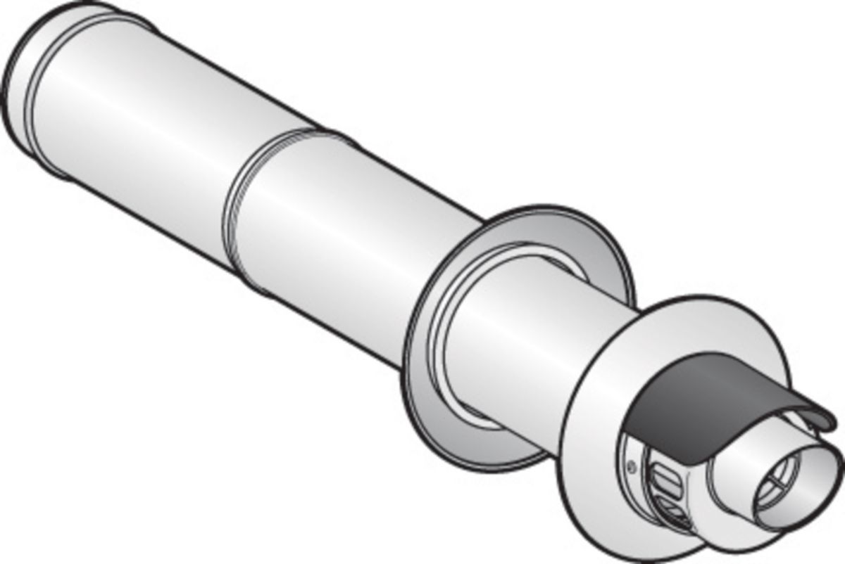 POUJOULAT - Terminal horizontal DUALIS épaisseur polypropylène ...