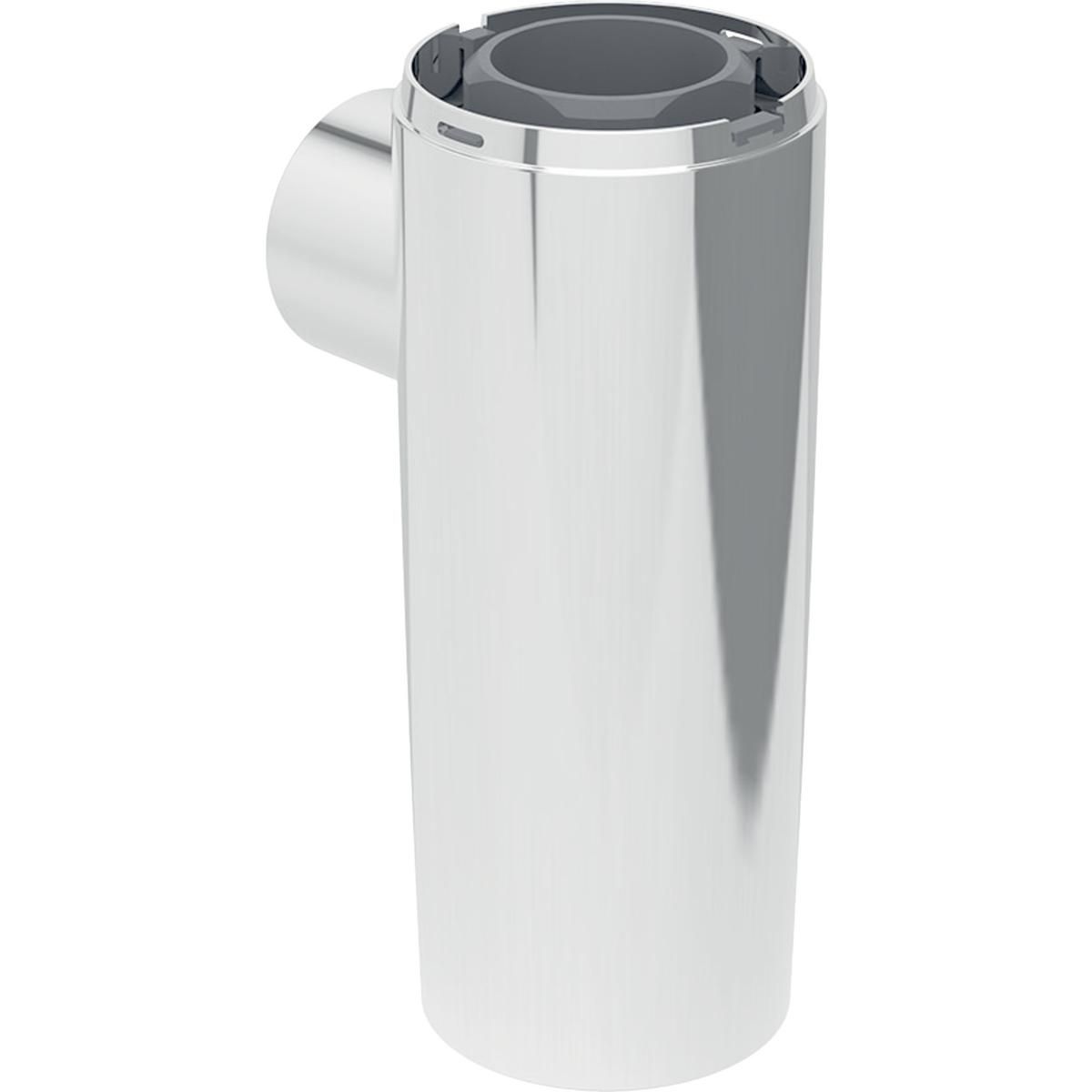 GEBERIT - Siphon de lavabo Geberit avec paroi plongeuse: chromé ...