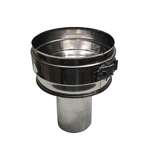 POUJOULAT - Raccord sur buse, simple paroi CONDENSOR Poujoulat diamètre ...