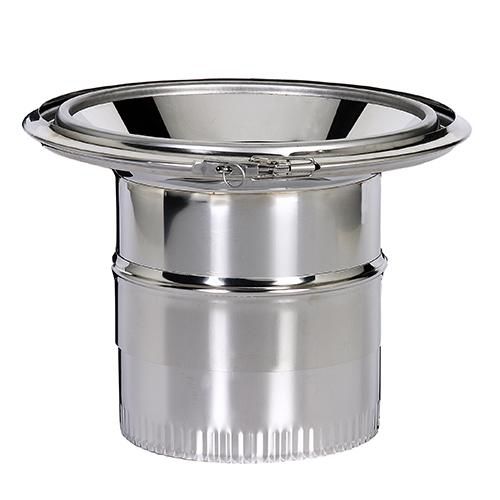 POUJOULAT - Réduction conique sur buse THERMINOX TI, diamètre 150 mm ...