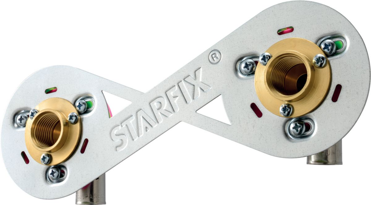 STARFIX - Raccords à sertir STARFIX Entraxe 150mm D16 réf 0253S | Cedeo