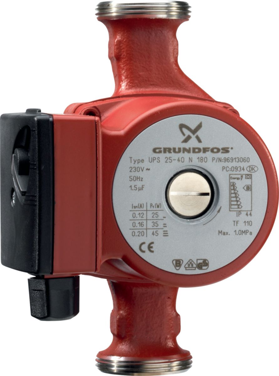 GRUNDFOS - Circulateur UPS32 - 80N 180 réf. 95906448 | Cedeo