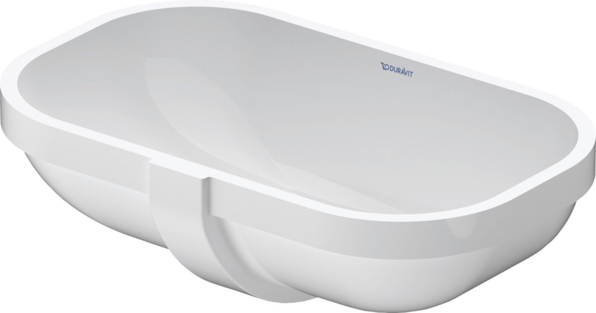 DURAVIT - Vasque D-CODE, 49 x 29, à encastrer, Blanc Réf. 0338490000 ...