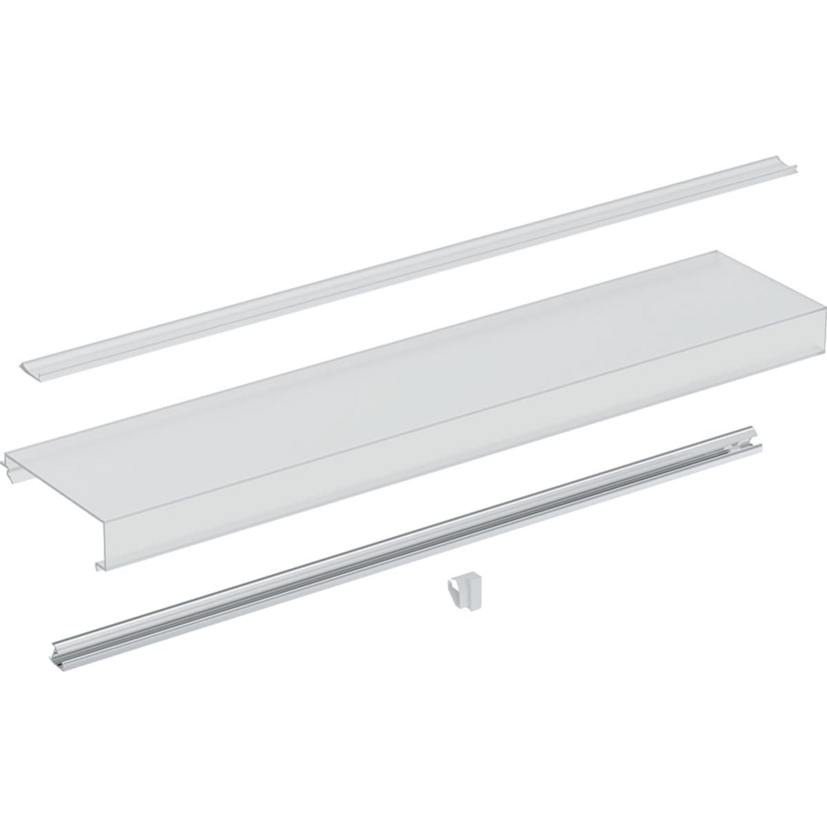 GEBERIT - Kit de cache-lumière pour éclairage de lavabo et de niche ...