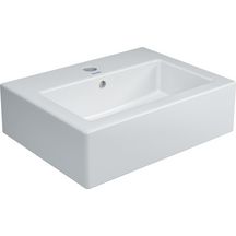 DURAVIT - Vasque VERO, 50 x 47, à poser, meulé, avec trop-plein et ...