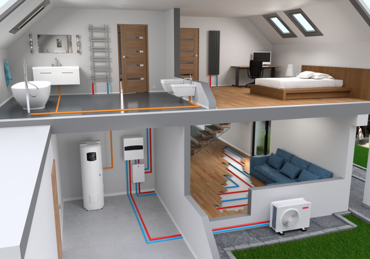 ARISTON - Pompe à chaleur NIMBUS PLUS 80 S NET R32 Réf. 3301888 | Cedeo